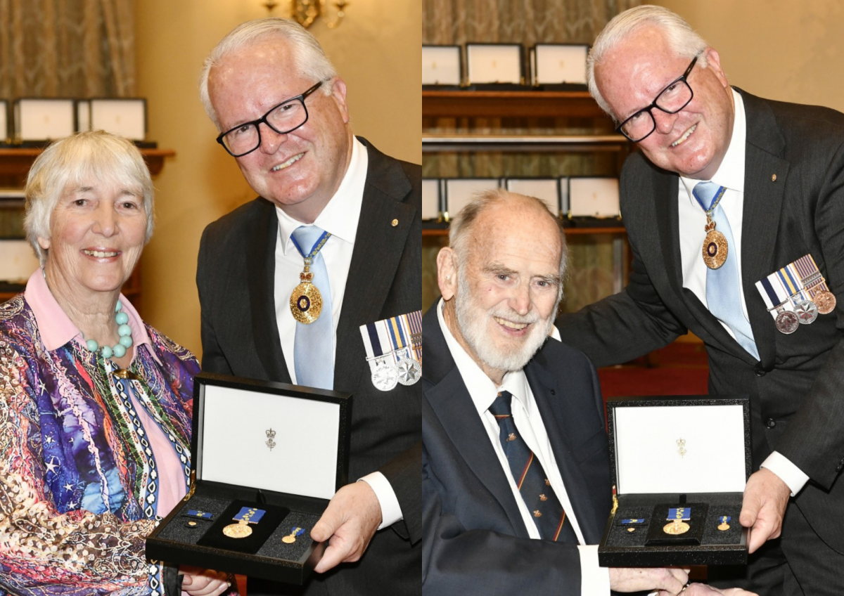 Richenda Goldfinch OAM & Ian Goldfinch OAM | Governor-General of the ...